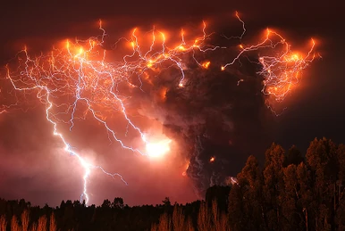lava fork volcano eruption