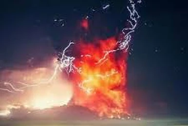 lava fork volcano eruption