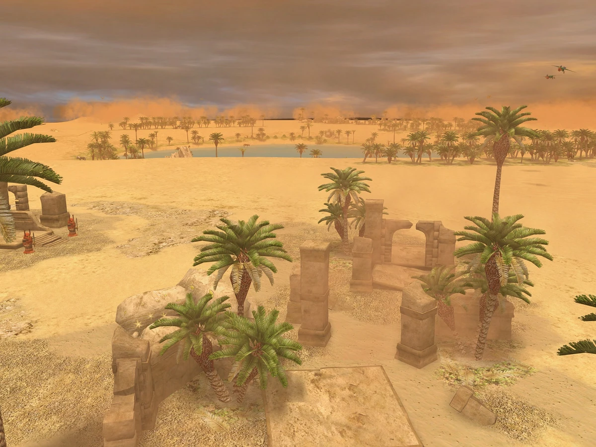Gerudo Oasis | Hyrule Conquest Wiki | Fandom
