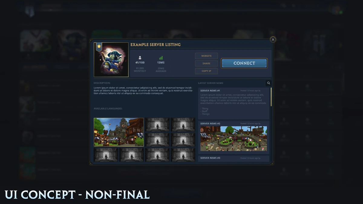Server browser – Hytale Documentation Wiki
