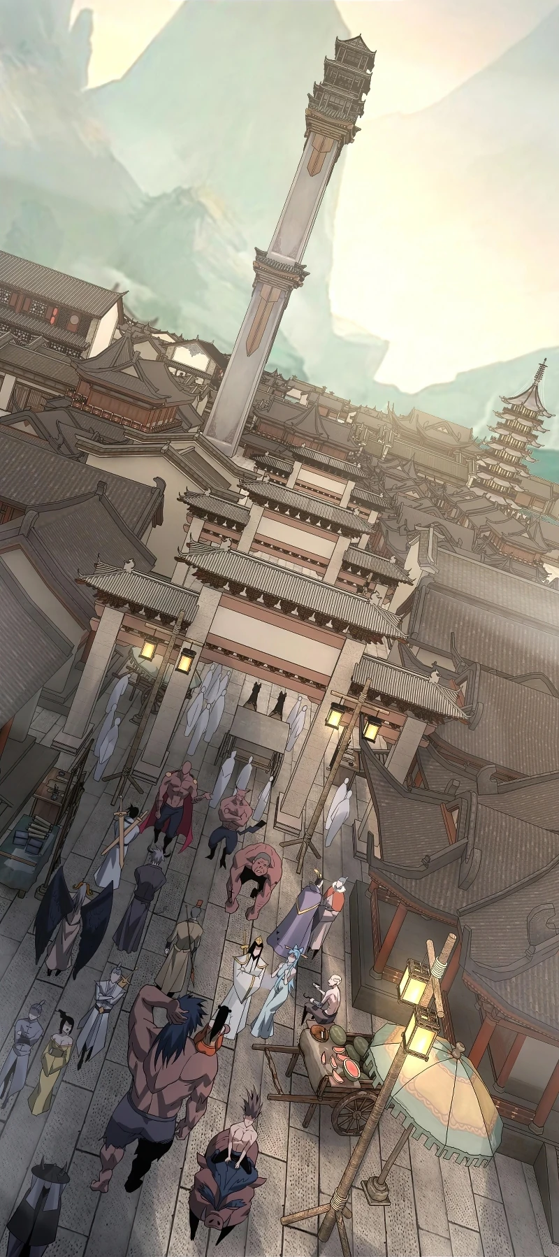 Raising Moon Ancient City | I am the Fated Villain novel Wiki | Fandom