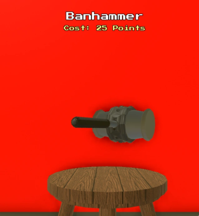 Ban Hammer | I Don't Feel So Good Simulator Wiki | Fandom