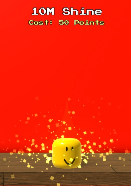 10M Shine | I Don't Feel So Good Simulator Wiki | Fandom