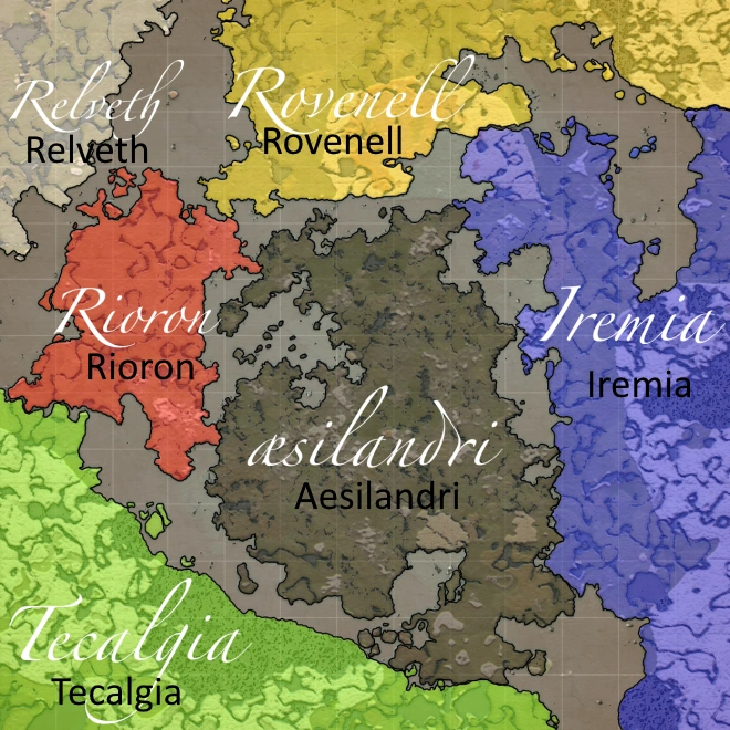 Continents of Iaddithis | Iaddithis Wiki | Fandom