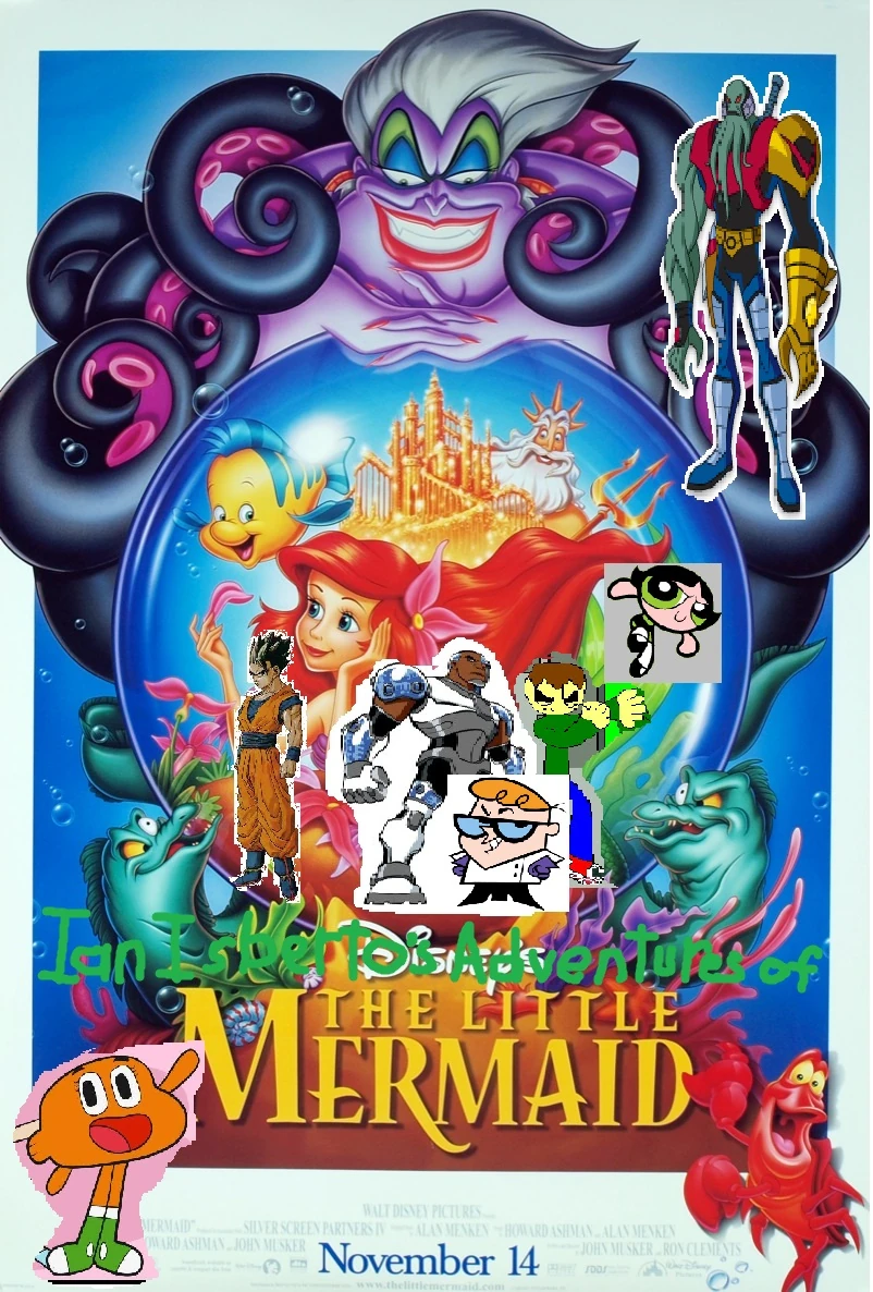 Ian Isberto Adventures of The Little Mermaid (1989 film) | Ian Isberto ...
