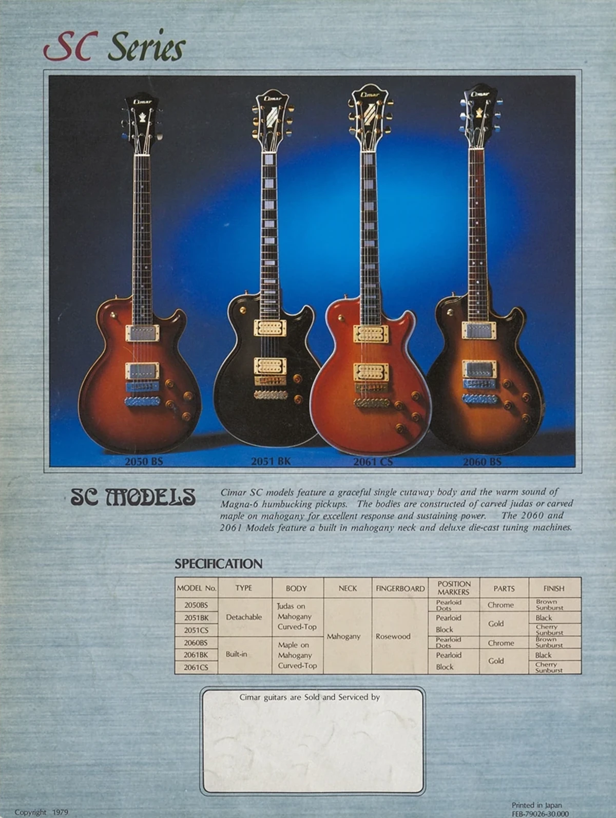 Cimar SC series | Ibanez Wiki | Fandom