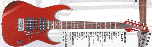 RG70 | Ibanez Wiki | Fandom