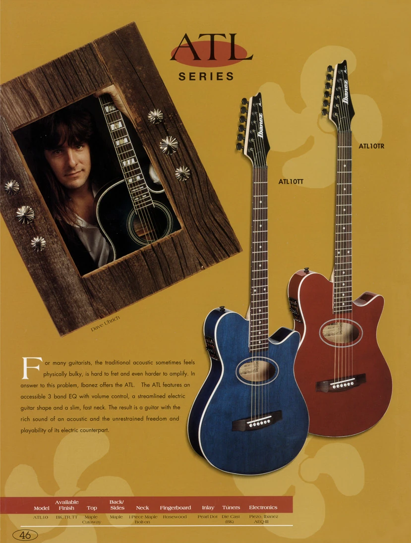 ATL series | Ibanez Wiki | Fandom