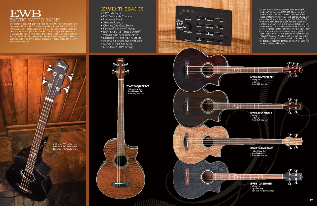Exotic Wood Bass series | Ibanez Wiki | Fandom