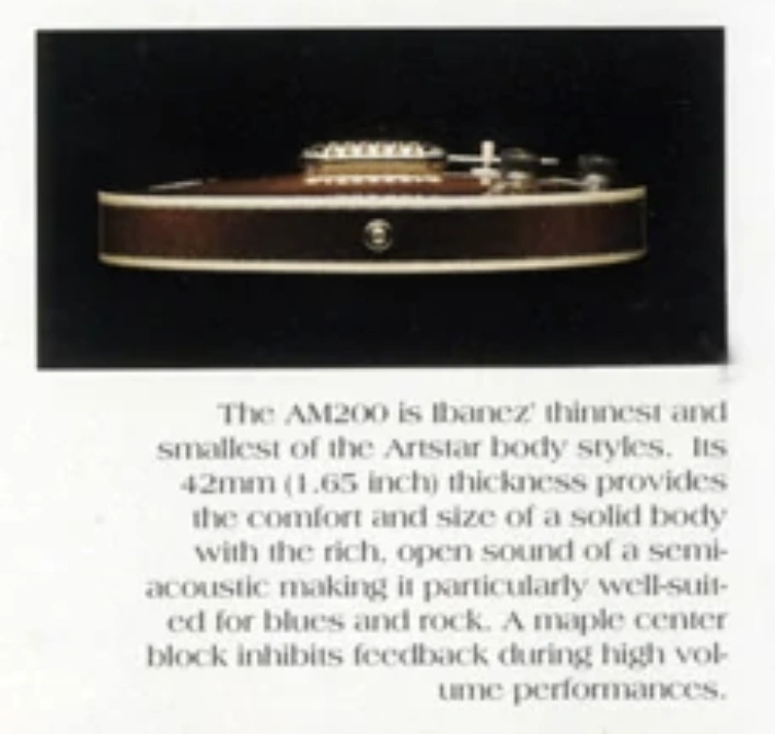 AM200 (1988–2003) | Ibanez Wiki | Fandom