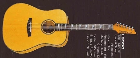 LS550 | Ibanez Wiki | Fandom