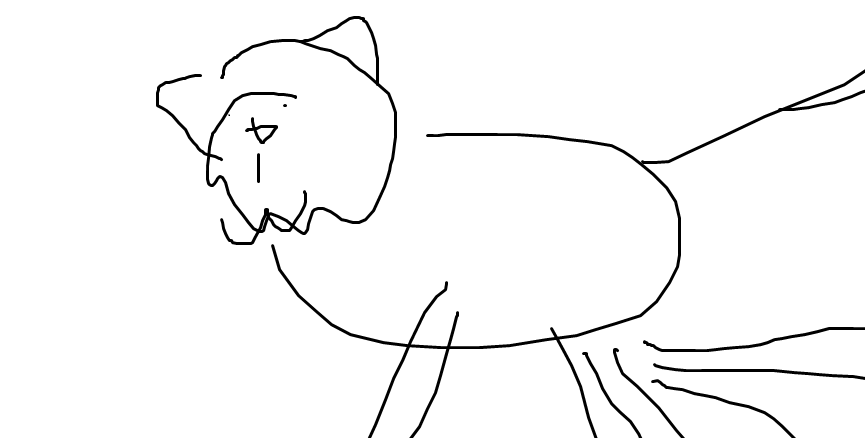 Worst Cat Drawing