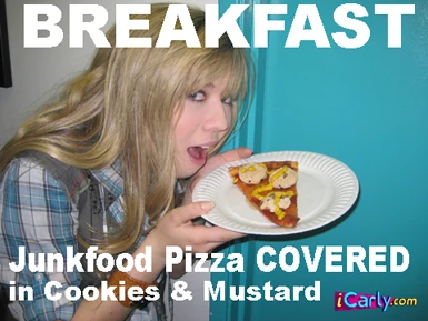 Sam's Disgusting Breakfast, Lunch, and Dinner | iCarly Wiki | Fandom