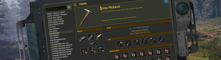 Prospector Field Guide | Icarus Wiki | Fandom Prospector Field Guide | Icarus Wiki | Fandom