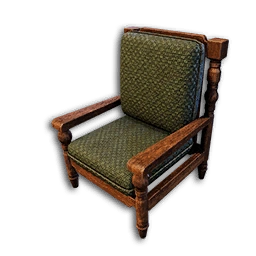 Carved Wood Armchair | Icarus Wiki | Fandom