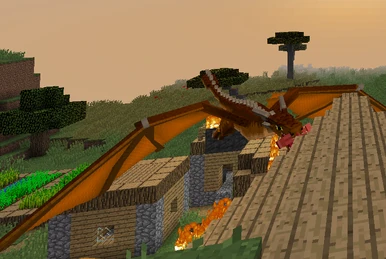 Realistic Fire Mod Minecraft