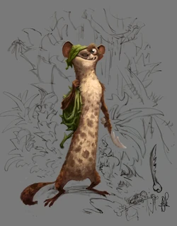 Ice Age Buck Drawings
