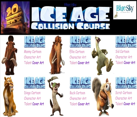 Cover Art Ice Age Collision Course | The Ice Age Fanon Wiki | Fandom