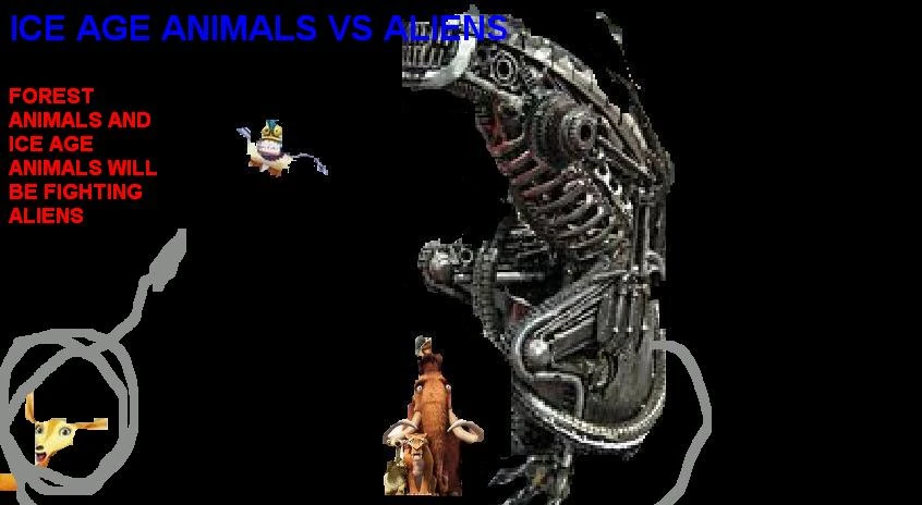 Fan:Ice Age animals vs aliens | The Ice Age Fanon Wiki | Fandom