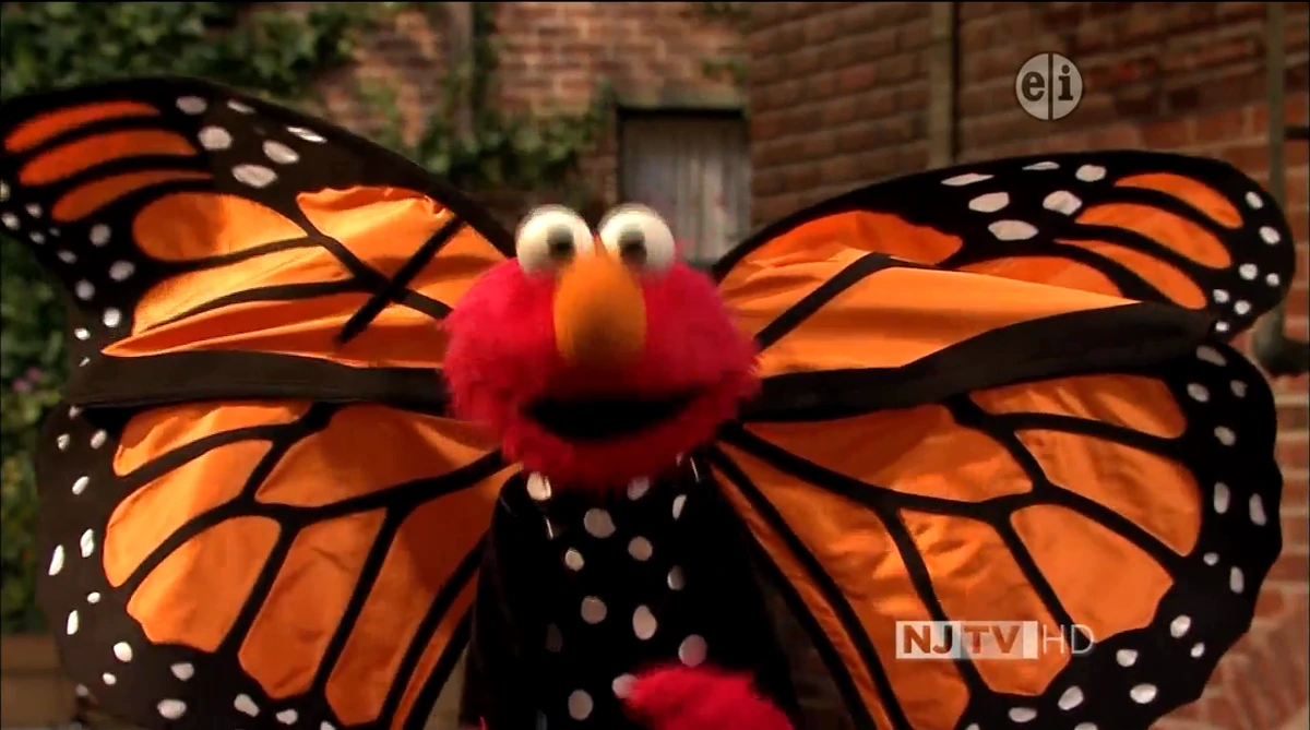 Elmo, Rosita, and Zoe as Butterflies from Sesame Street | The Ice Age ...