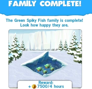 Green Spiky Fish | Ice Age Village Wiki | Fandom