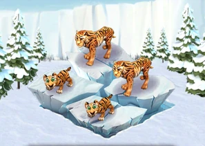 Longdan Tiger | Ice Age Village Wiki | Fandom