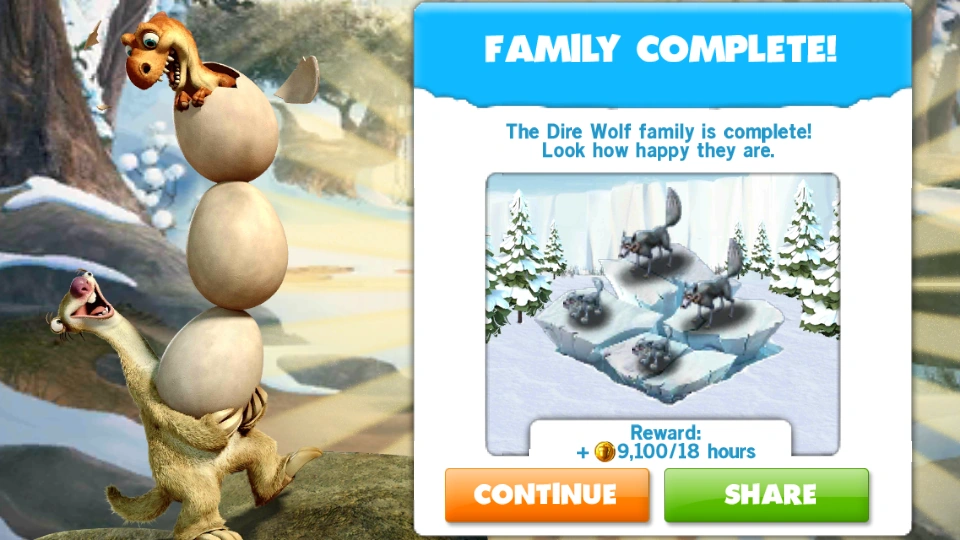 Dire Wolf | Ice Age Village Wiki | Fandom