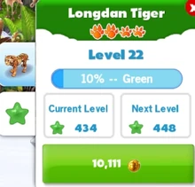 Longdan Tiger | Ice Age Village Wiki | Fandom