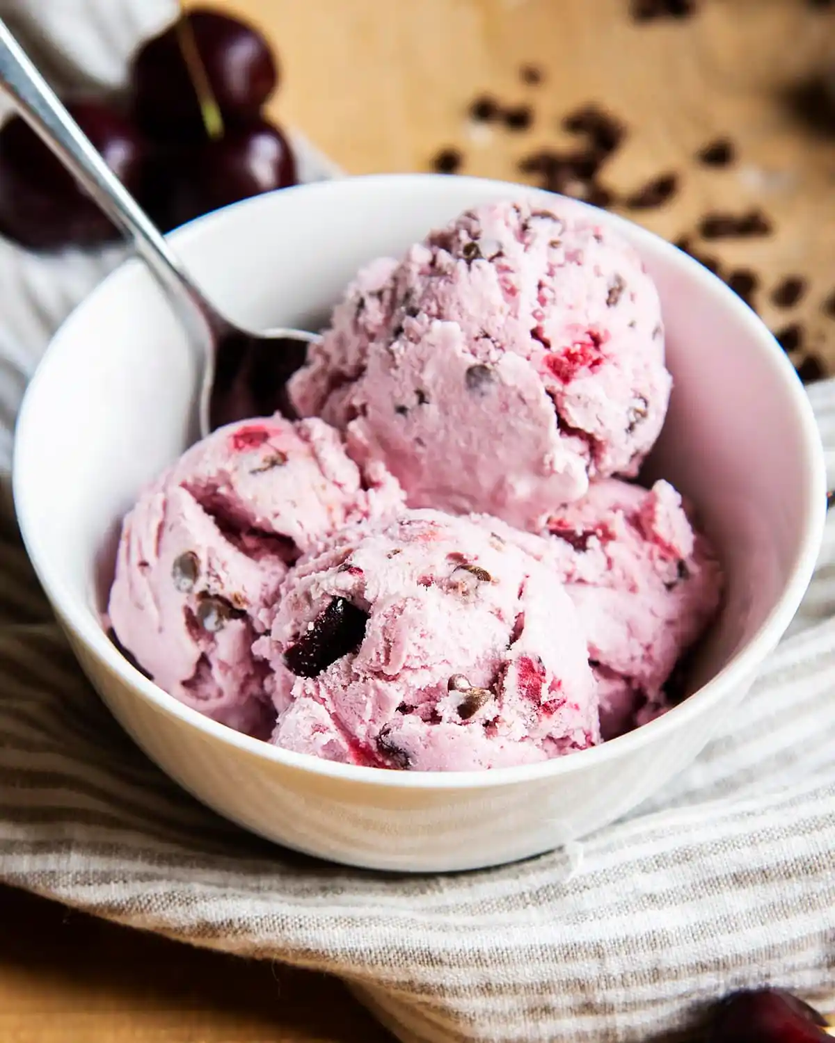 Cherry Chip Ice cream | Ice Cream Wiki | Fandom