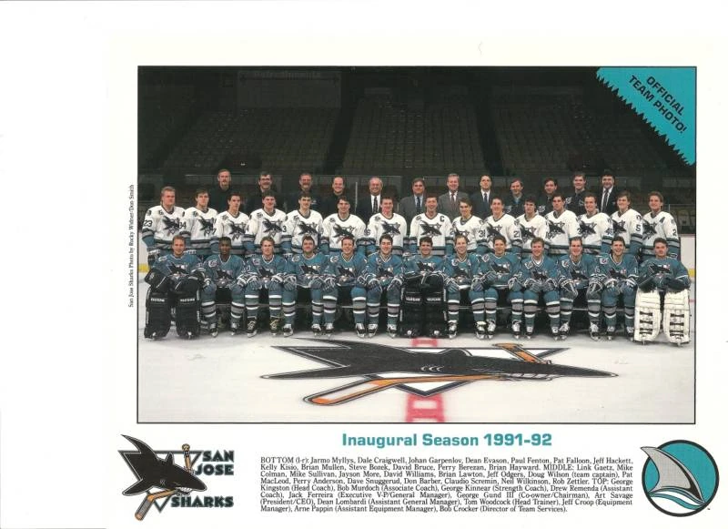 1991–92 San Jose Sharks season | Ice Hockey Wiki | Fandom