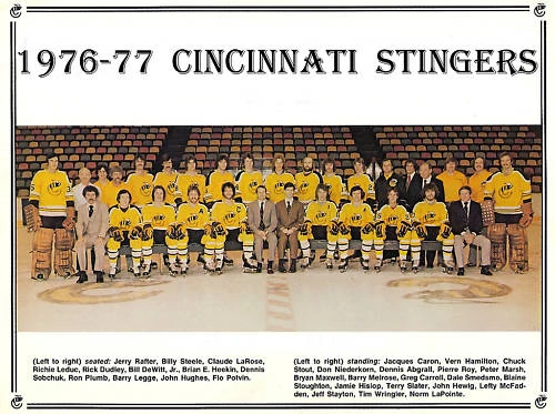 1976–77 Cincinnati Stingers season | Ice Hockey Wiki | Fandom