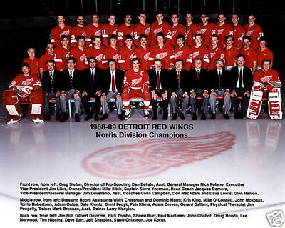 1988–89 Detroit Red Wings season | Ice Hockey Wiki | Fandom