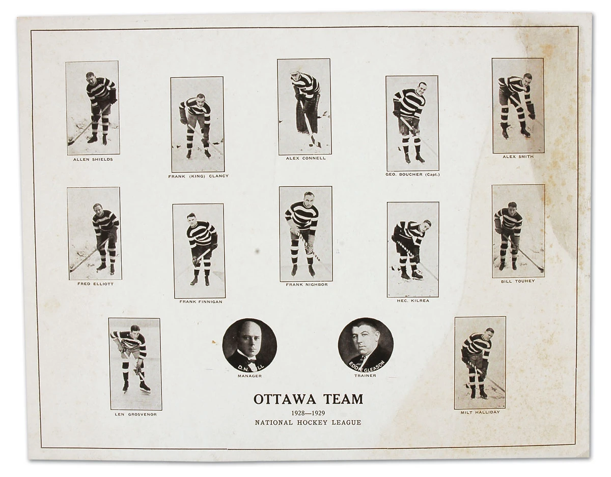 1928–29 Ottawa Senators season | Ice Hockey Wiki | Fandom