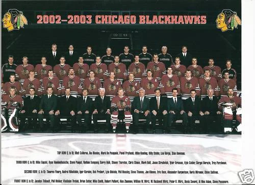 2002–03 Chicago Blackhawks season | Ice Hockey Wiki | Fandom