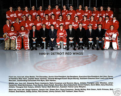 1990–91 Detroit Red Wings season | Ice Hockey Wiki | Fandom