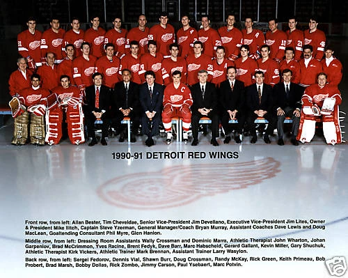 1990–91 Detroit Red Wings season | Ice Hockey Wiki | Fandom