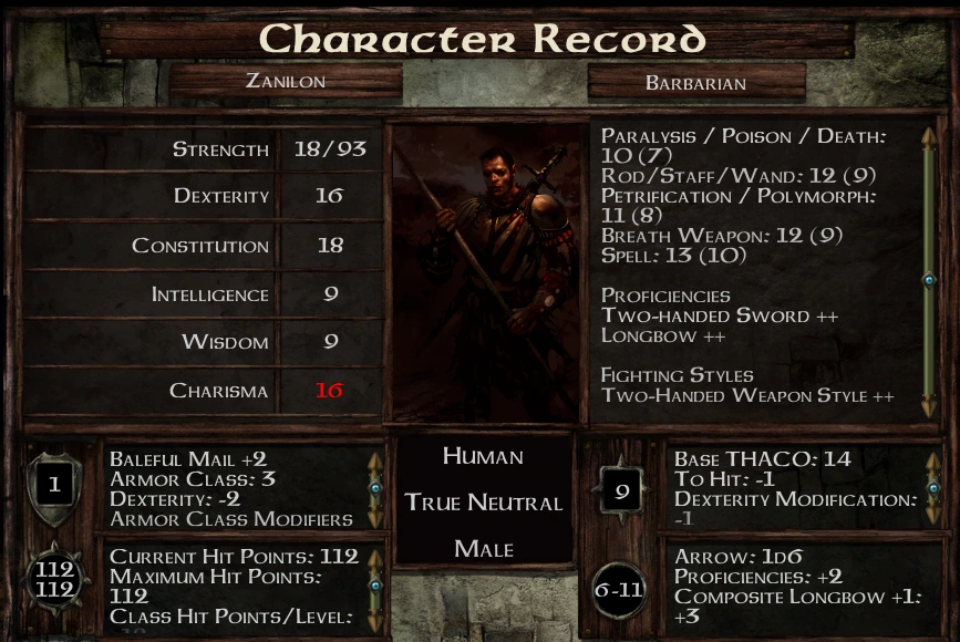 User blog:Hazif/My first party at various stages of the game (IWD:EE ...