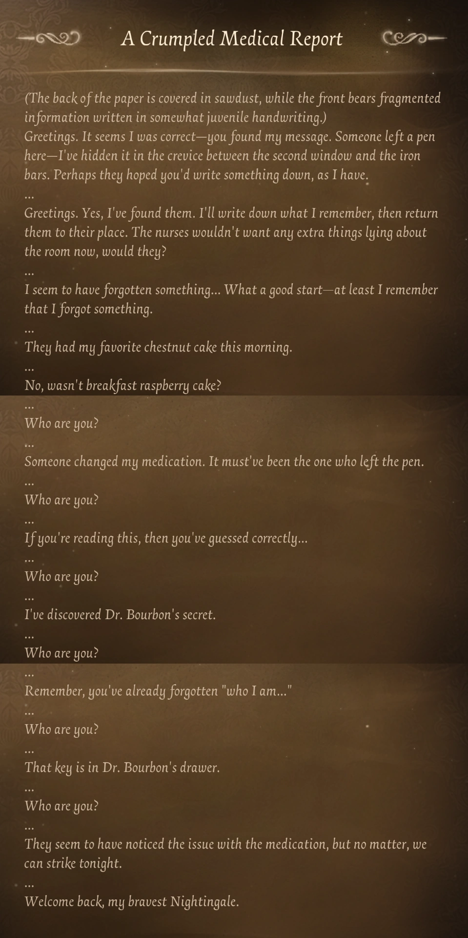 Journalist/Lore | Identity V Wiki | Fandom