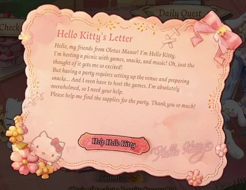 Sanrio Characters Crossover Part I/Story | Identity V Wiki | Fandom