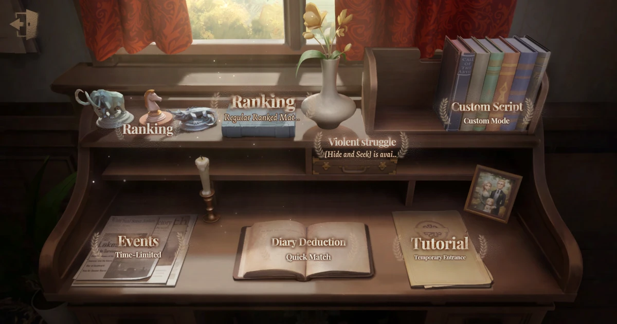 User Interface/Version 2.0 | Identity V Wiki | Fandom