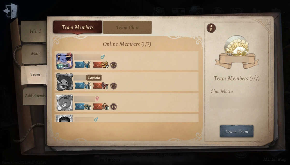 Team | Identity V Wiki | Fandom