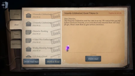 Social Menu | Identity V Wiki | Fandom