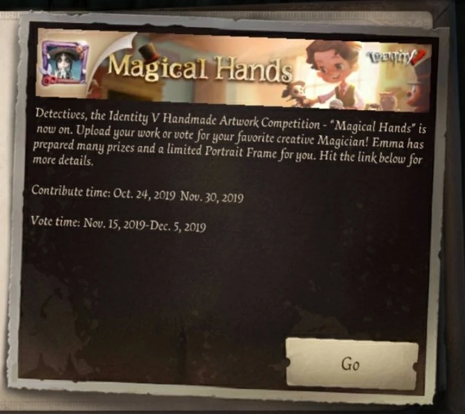 Magical Hands Portrait Frames | Identity V Wiki | Fandom