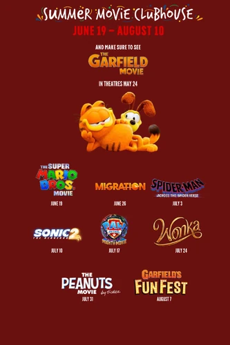 Cinemark's Summer Movie Clubhouse 2024 | Idea Wiki | Fandom
