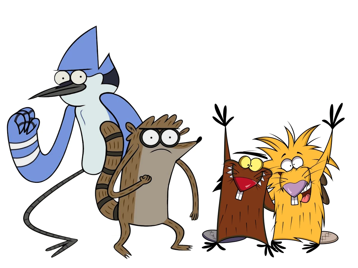 The Adventures of Dag, Norb, Mordecai and Rigby: The Angry Beavers and ...