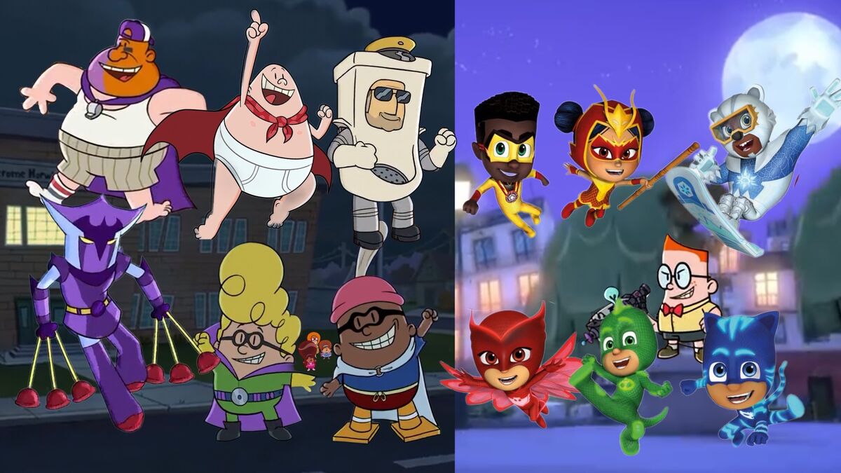 The George and Harold, Power Heroes Power Hour: The Power Heroes Join ...