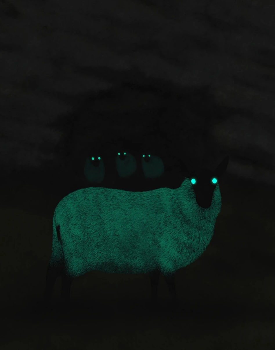 Glow In The Dark Sheep
