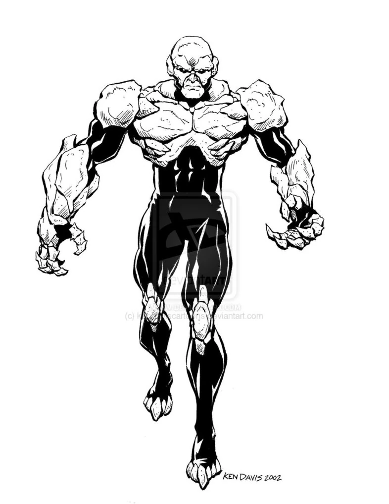 Super Villain Drawings