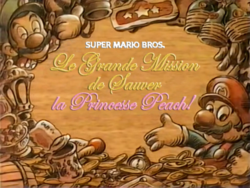 Super Mario Bros.: The Great Mission to Save Princess Peach! (French ...
