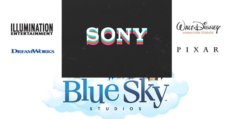 Disney owning pixar dreamworks blue sky sony illumination 5 companys ...